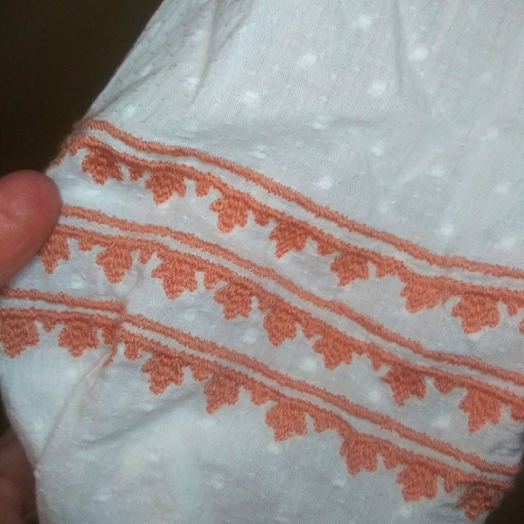 Universal Thread | Tops | Universal Thread Romatic Boho Whiteterracotta ...